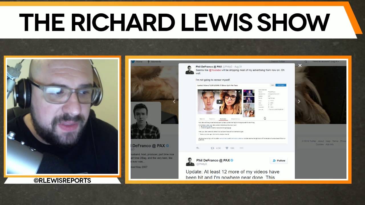 Selective Demonetization on Youtube IS Censorship - YouTube