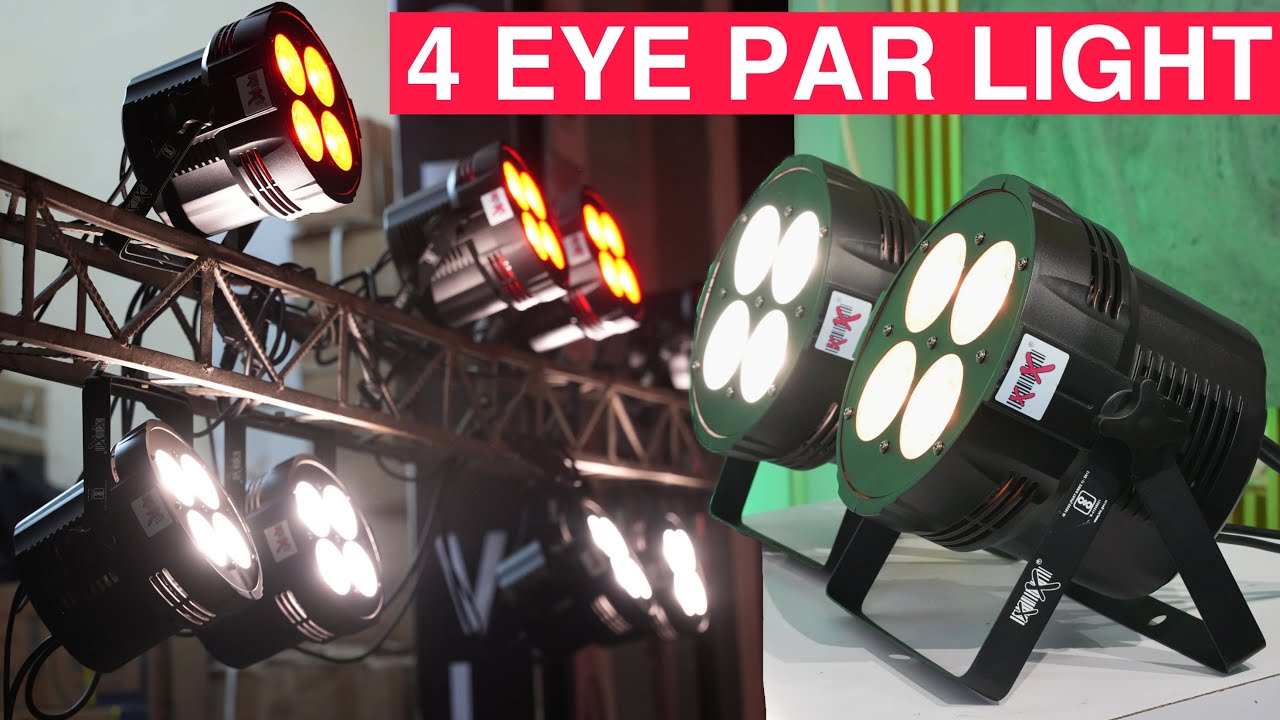 ऐसी DJ Light नहीं देखी होगी।4 Eye DJ Par Light XX - YouTube