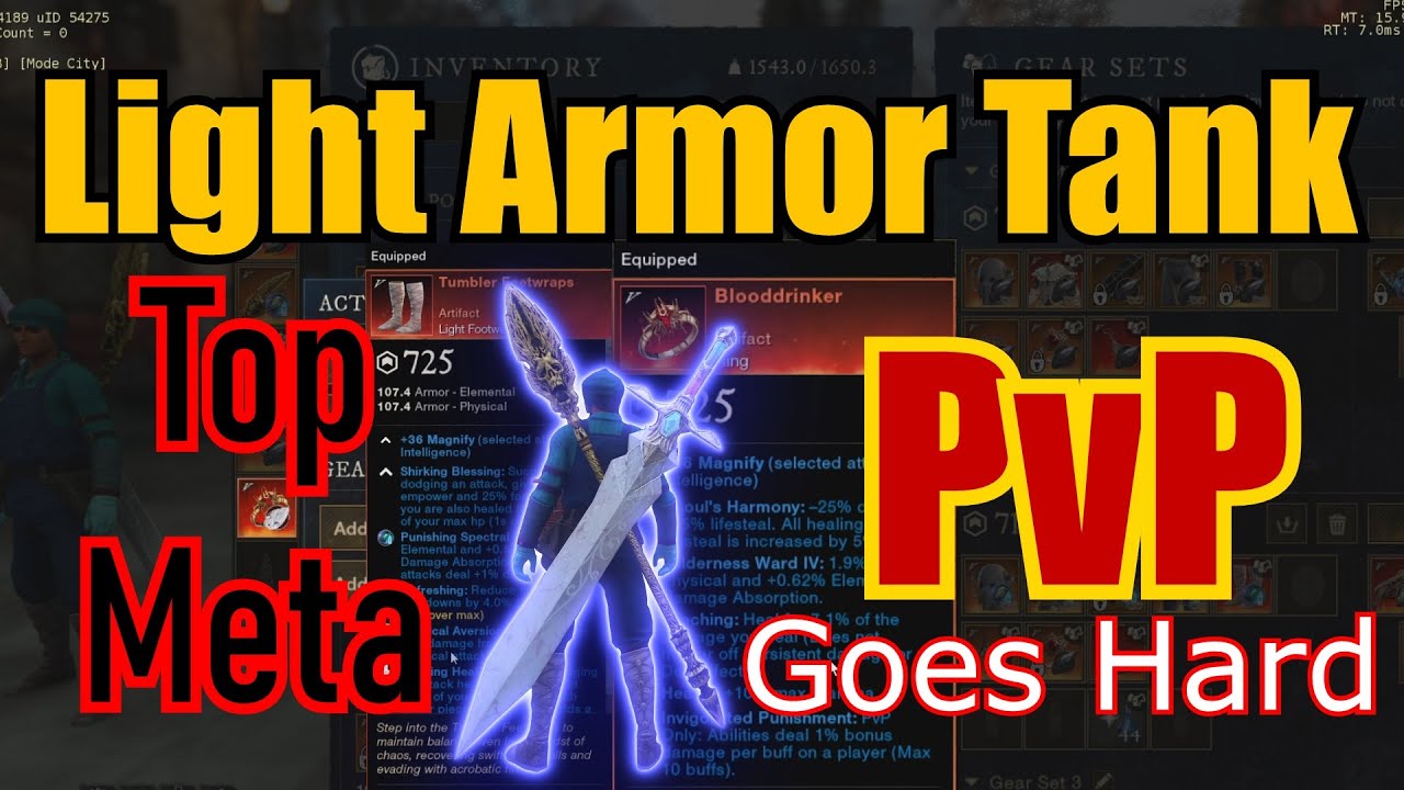 Light Armor Omni Tank Build for PvP & OPR | New World Aeternum Guide ...
