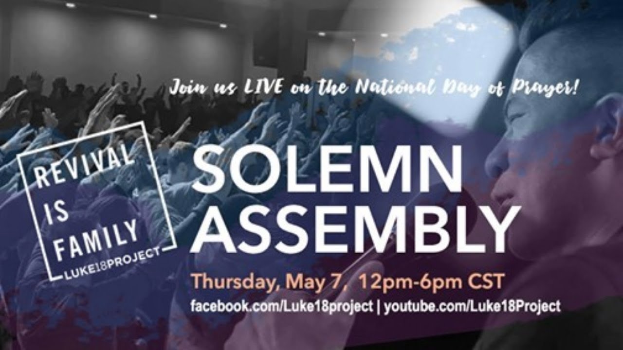 Solemn Assembly on National Day of Prayer - YouTube