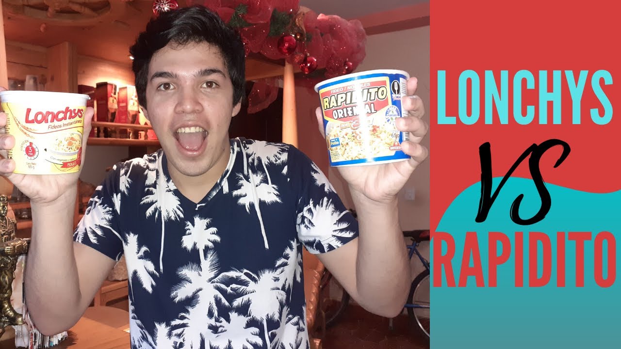 LONCHYS VS RAPIDITO (Cual es el mejor fideo instantáneo) - YouTube