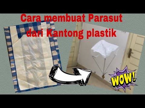 Cara membuat parasut dari kantong plastik - SBDP kelas 3 tema 6 sub ...