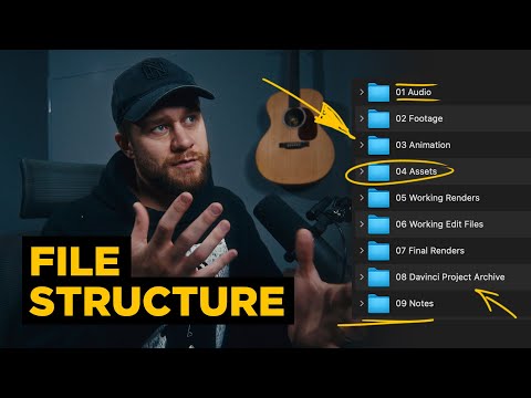 My Video Editing Folder Structure and File Management Template