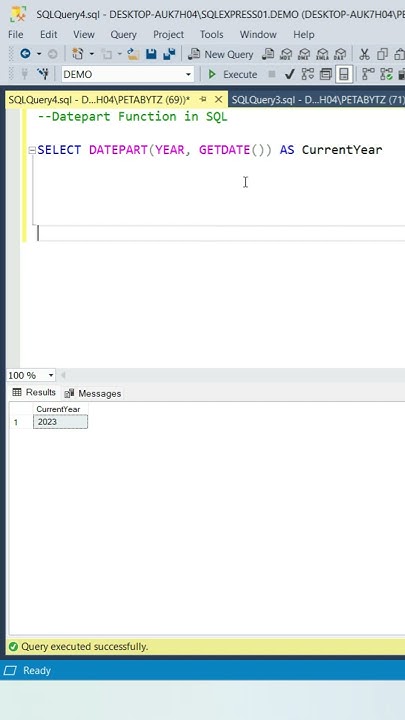 SQL Datepart || Data Analyst SQL Interview Question || SQL Product based Interview Question #sql ...