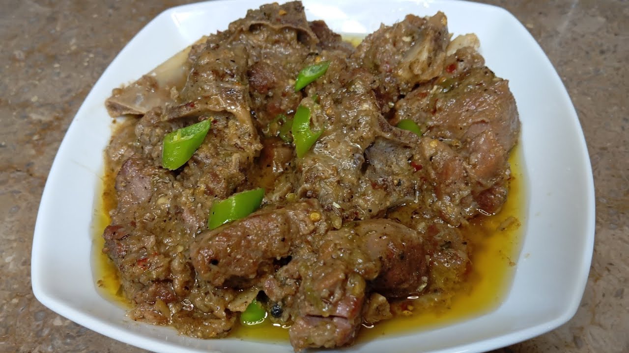 Quick & Easy Kali Mirch Mutton Karahi / Black Pepper Mutton Karahi ...