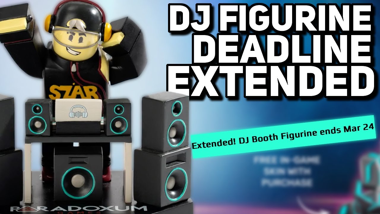 TDS Devs Extend DJ Figurine Deadline... | Roblox TDS DJ Booth Figurine ...