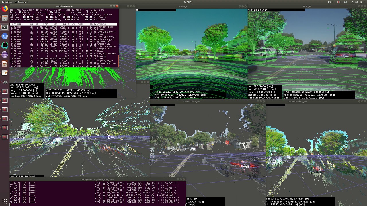 3D-Stereo Vision and Lidar Sensor Fusion - YouTube
