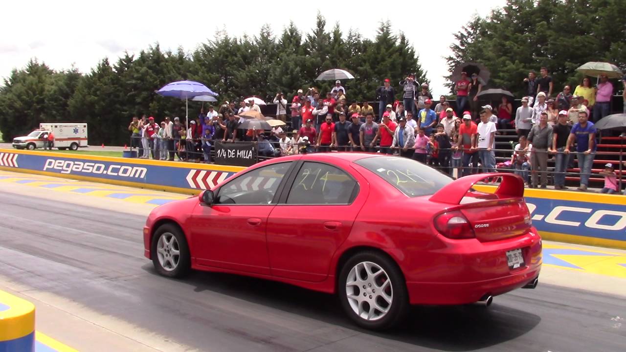 chevy nova malibu rally 78 vs dodge neon srt4 picas 1/4 de milla 3 de ...
