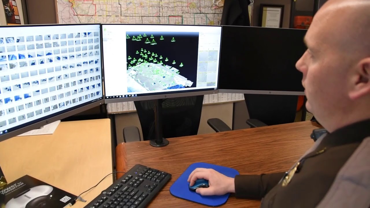 Iowa State Patrol --- Small Unmanned Aircraft System crash scene ...