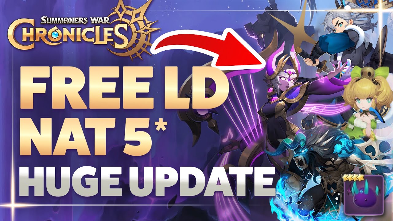 FREE LD5 will solve all your problems | Summoners War: Chronicles - YouTube
