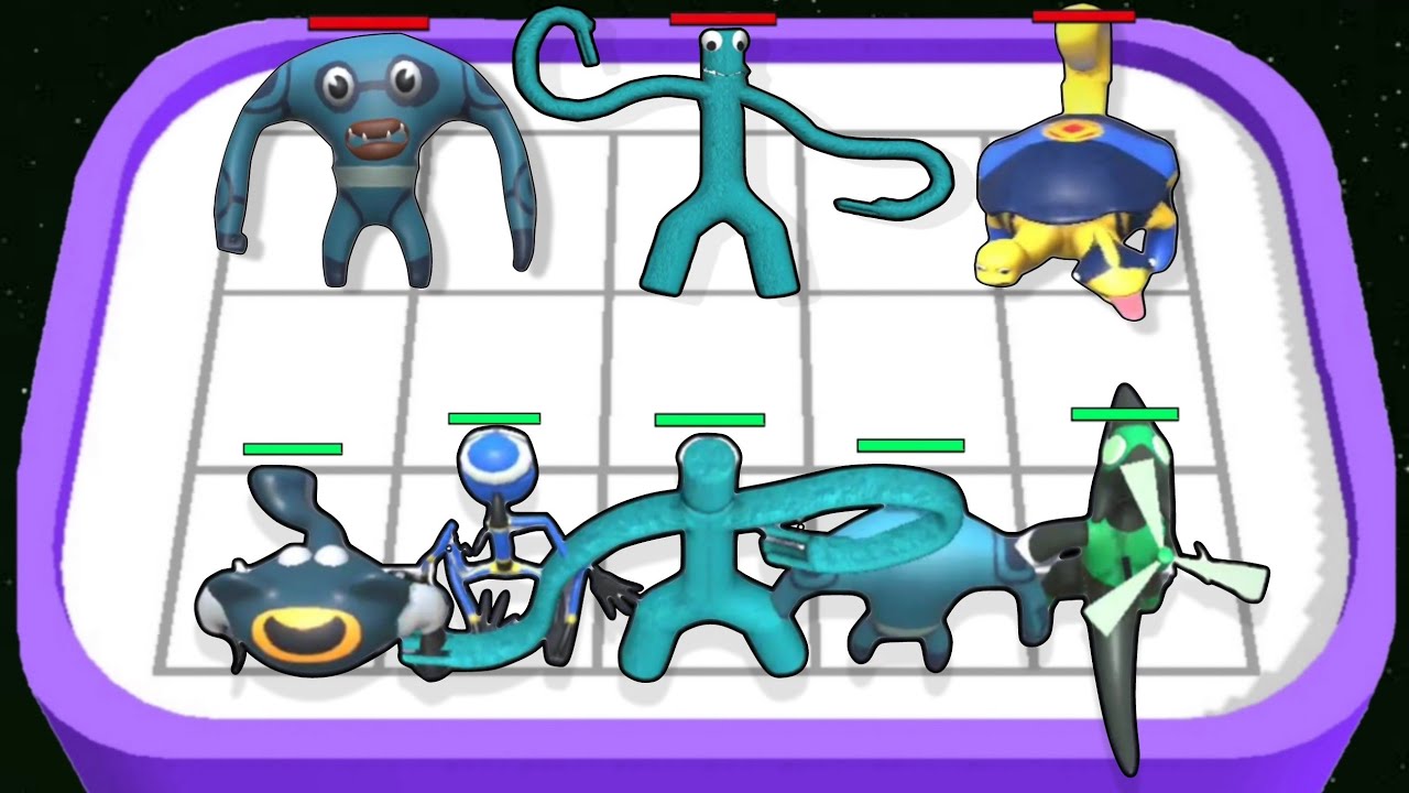 Merge Monster "Rainbow Friends" | Merge Color Friends Mods Part 16 ...