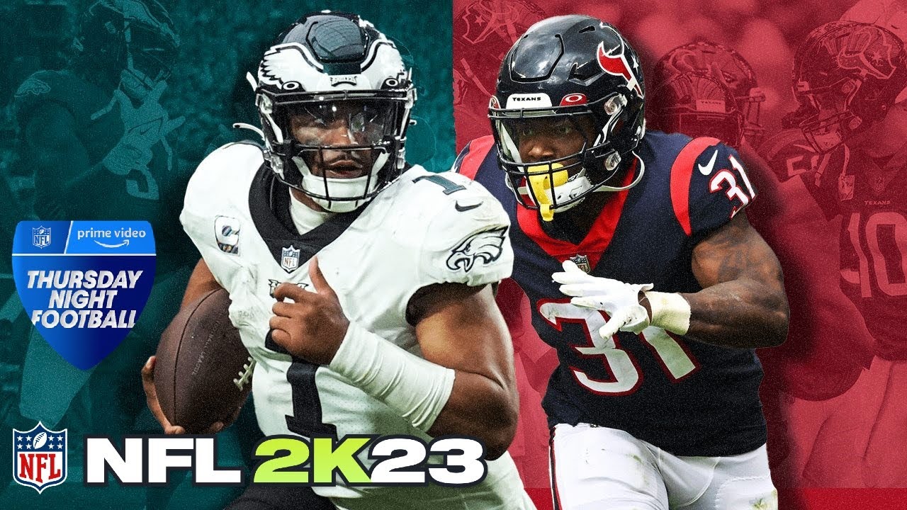 NFL 2k23 | Eagles at Texans | NFL 2k5 Resurrected | PCSX2 | 2022-2023 ...
