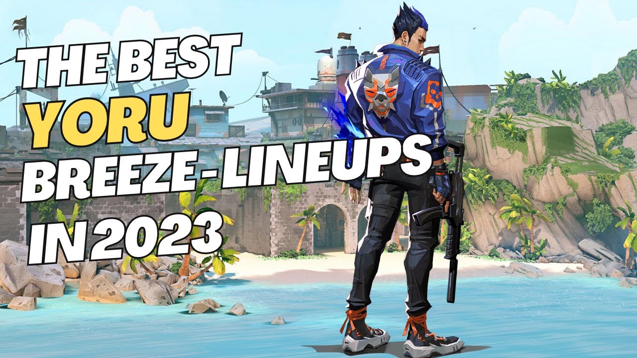 Yoru New Breeze TP Lineup Mid Nest to A site And more! | Valorant - YouTube