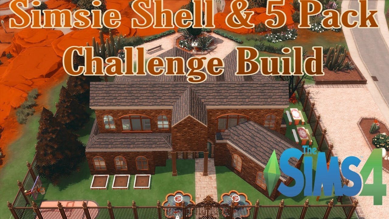 Sims 4 - Simsie Shell & 5-Pack Challenge - YouTube