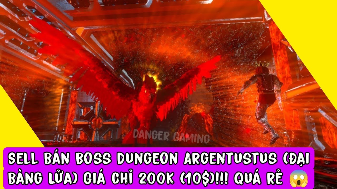 Ark mobile bug sever online sell boss argentustus ( đại bàng lửa ) giá ...