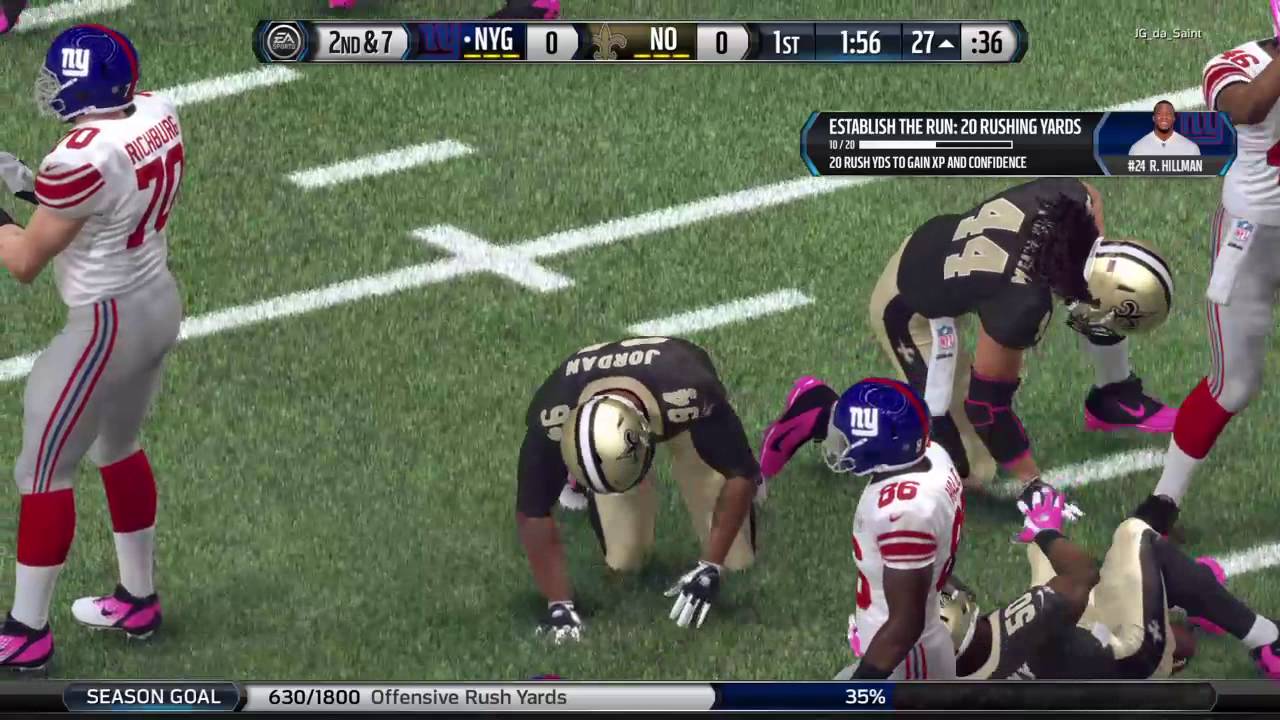 GOT | Giants vs Saints - YouTube
