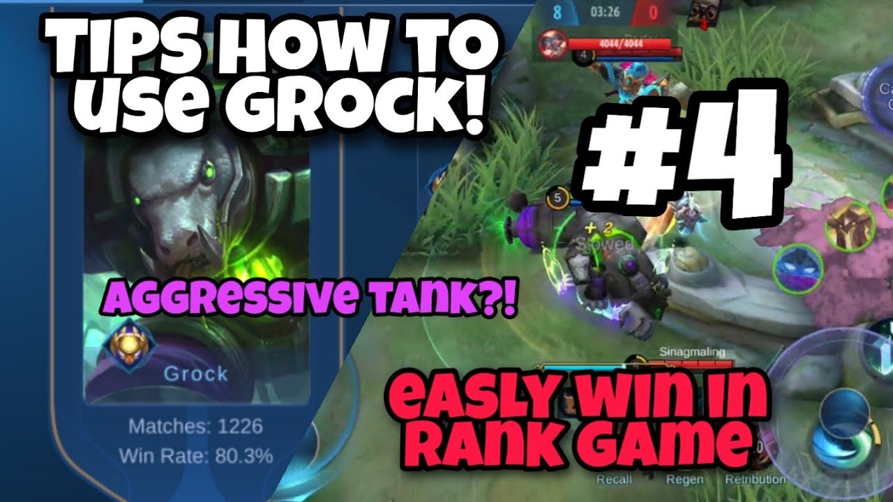 How to use grock? Grock build guide and tips by Nel- | Mobile Legends ...