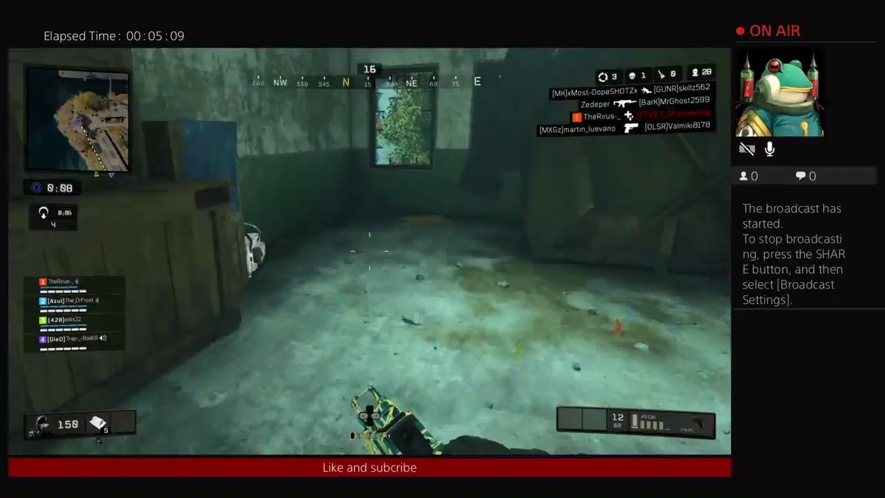 COD4 blackout Gameplay [ 100 sub grind]follow uglywastaken on twitter ...