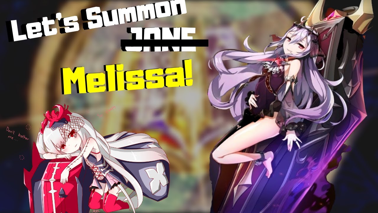 EPIC SEVEN - Summoning For The New Vampire Unit Melissa! - YouTube