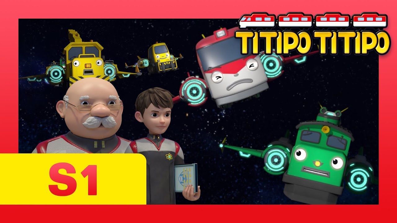 TITIPO S1 EP25 l Mission! Save the choo-choo town! l TITIPO TITIPO ...