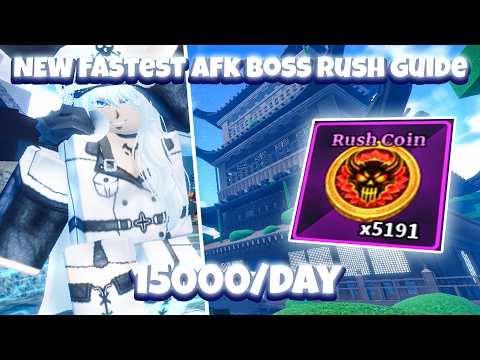 New Lazy AFK Fastest Boss Rush Coin in Sailor Piece Roblox