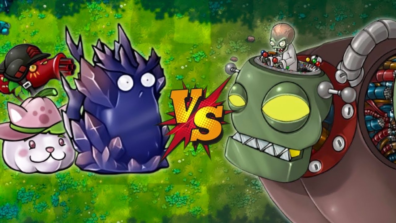 Plants vs Zombies Fusion - Dr Zomboss Boss Fight - YouTube
