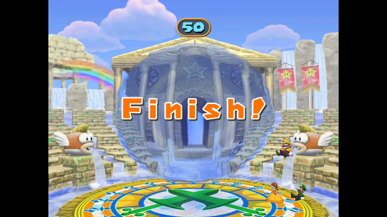 Mario Party 7 minigame: Bubble Brawl 60fps - YouTube