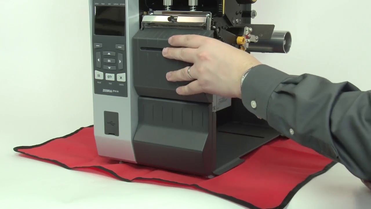 Zebra ZT600 Series Cutter Installation - YouTube