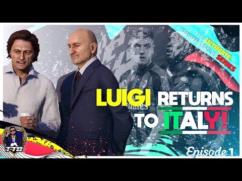 [TTB] PES 2020 - Luigi Returns to ITALY! - Ultimate Master League Series (Mods Galore!) - Ep1