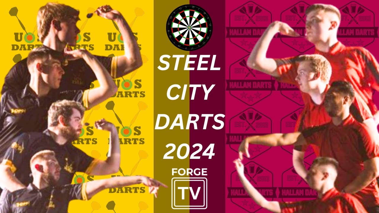 LIVE: Steel City Darts 2024 | University of Sheffield v Hallam ...