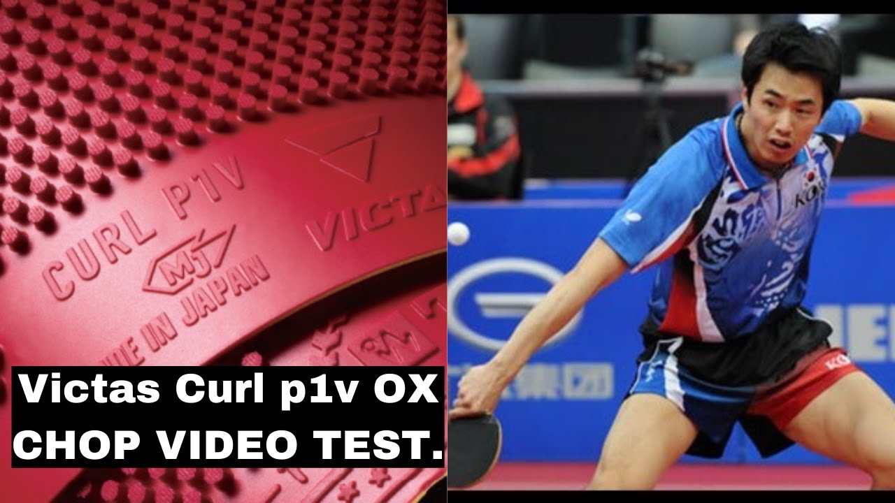 Victas Curl P1V OX long pimple.(CHOP) - YouTube