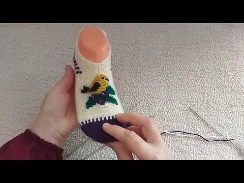 Beş şiş Patik KUŞ Modeli  ( Detaylı Anlatım )