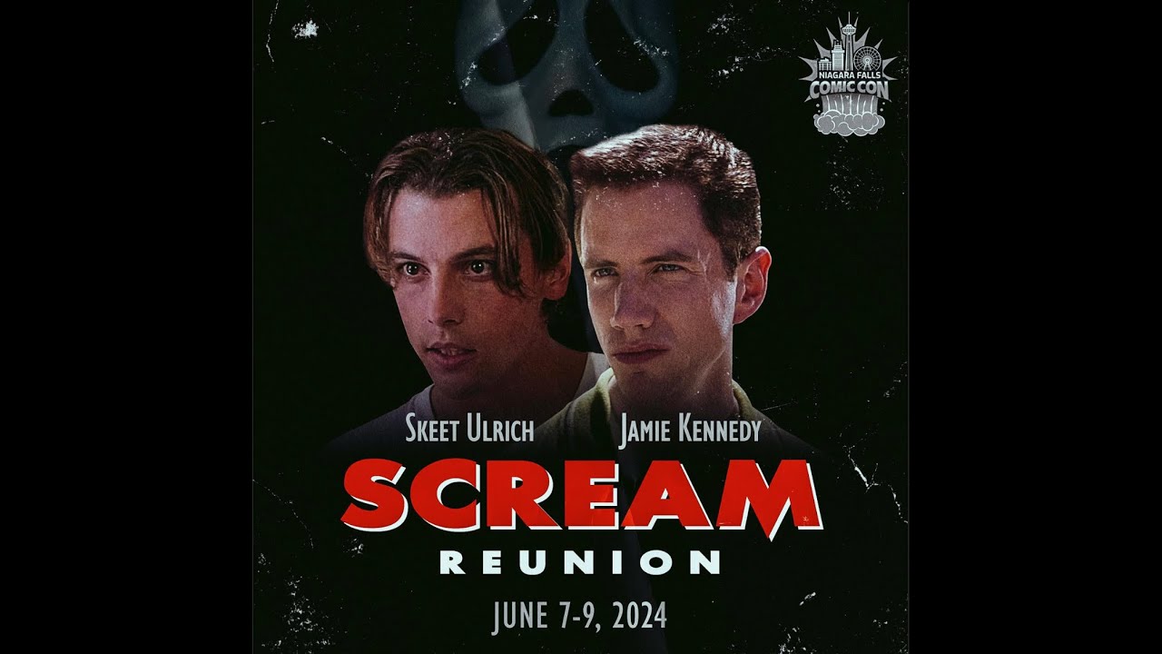 Cast from "Scream" at Niagara Falls Comic Con 2024 - YouTube