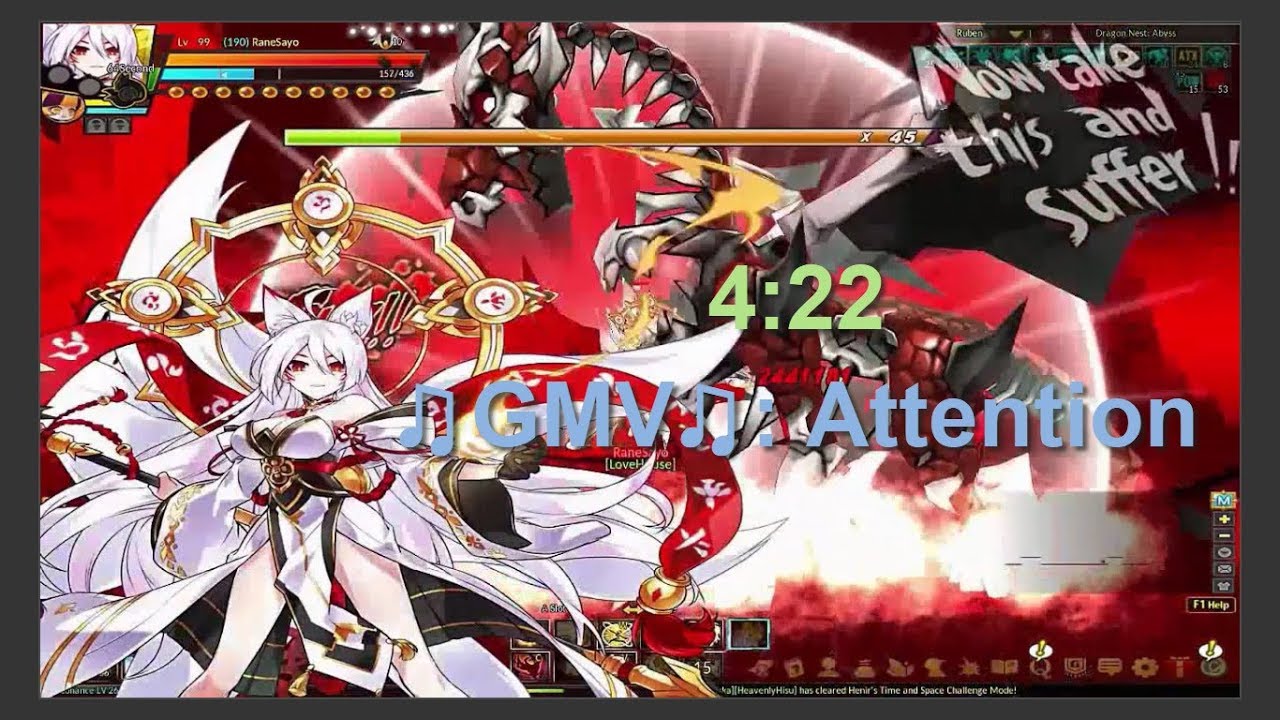 Elsword + ♫GMV♫ - Ara (3rd): Shakti (大羅) - (3-X): Dragon Nest: Abyss ...