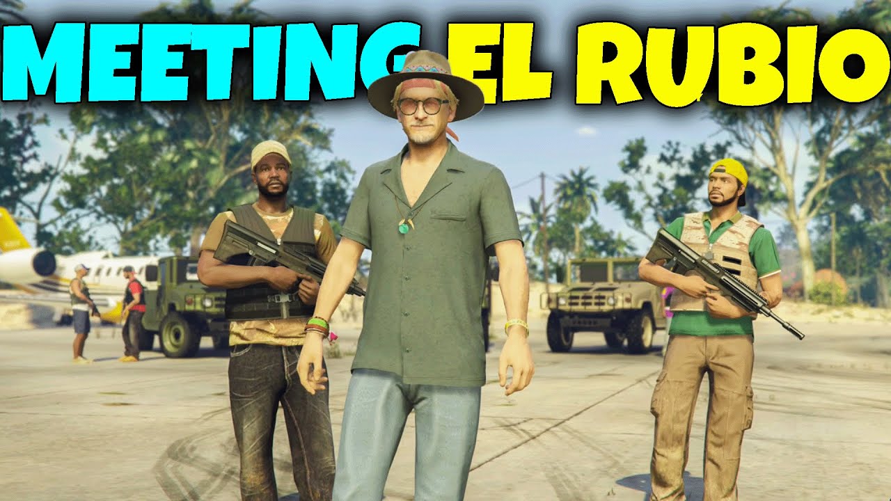 GOING TO MEET EL RUBIO ON CAYO PERICO ISLAND - YouTube