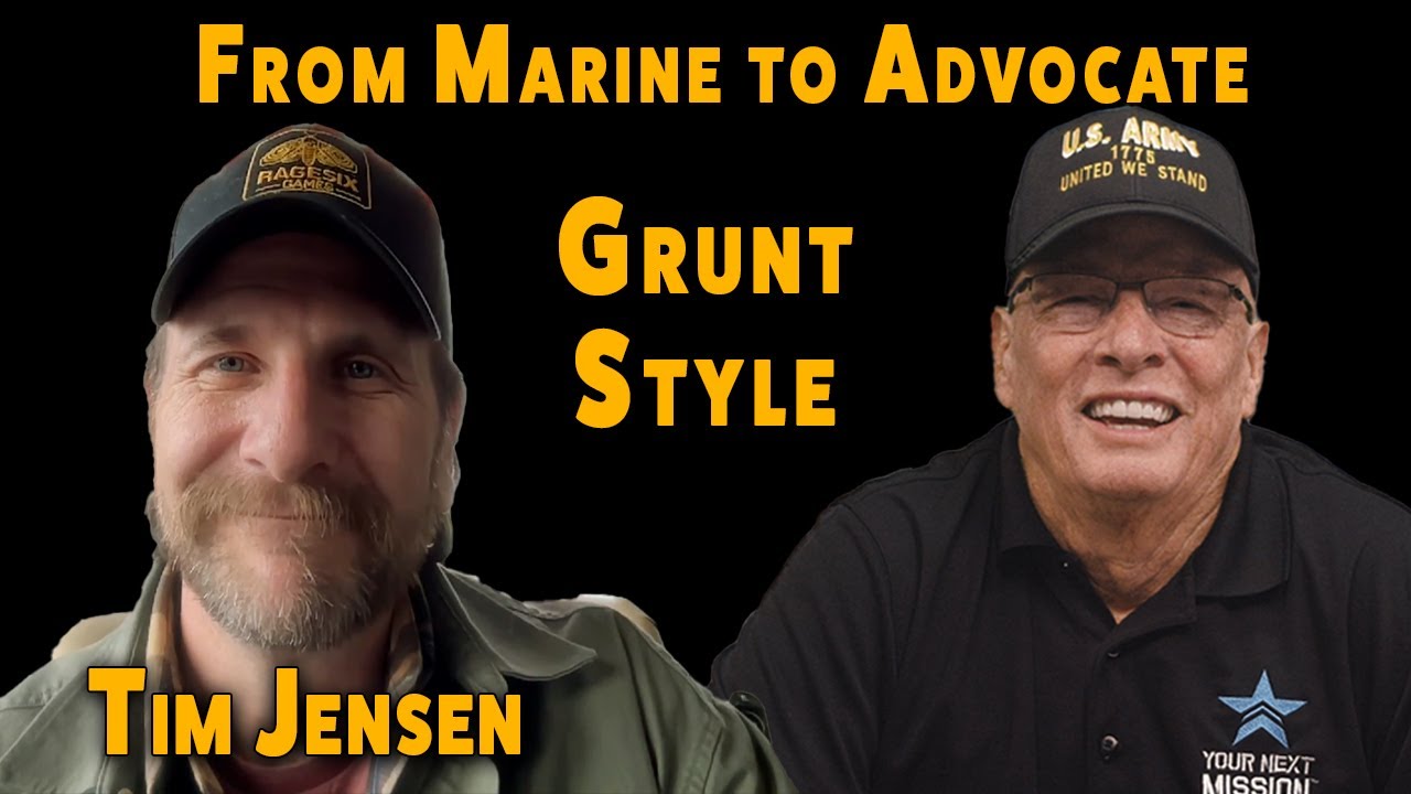 From Marine to Advocate | Grunt Style | Tim Jensen - YouTube