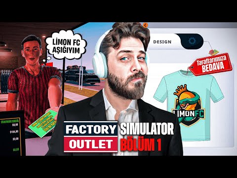 EIGHTBORN TEKSTİL FABRİKAMI AÇTIM | FACTORY OUTLET SIMULATOR | BÖLÜM 1