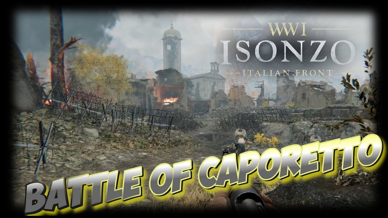 Battle of Caporetto / ISONZO ITALIAN FRONT / NEW MAP - YouTube