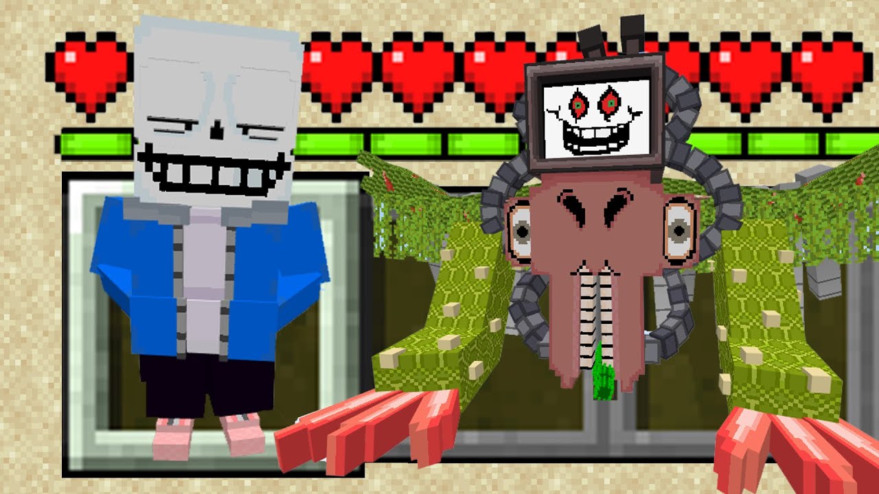 Minecraft PE : FORBIDDEN UNDERTALE MOD in Minecraft Pocket Edition ...