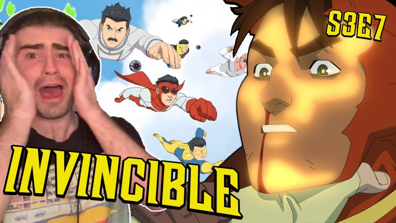 CRYING OVER REX WAS NOT ON MY AGENDA TODAY *INVINCIBLE* 3x7 Reaction ...