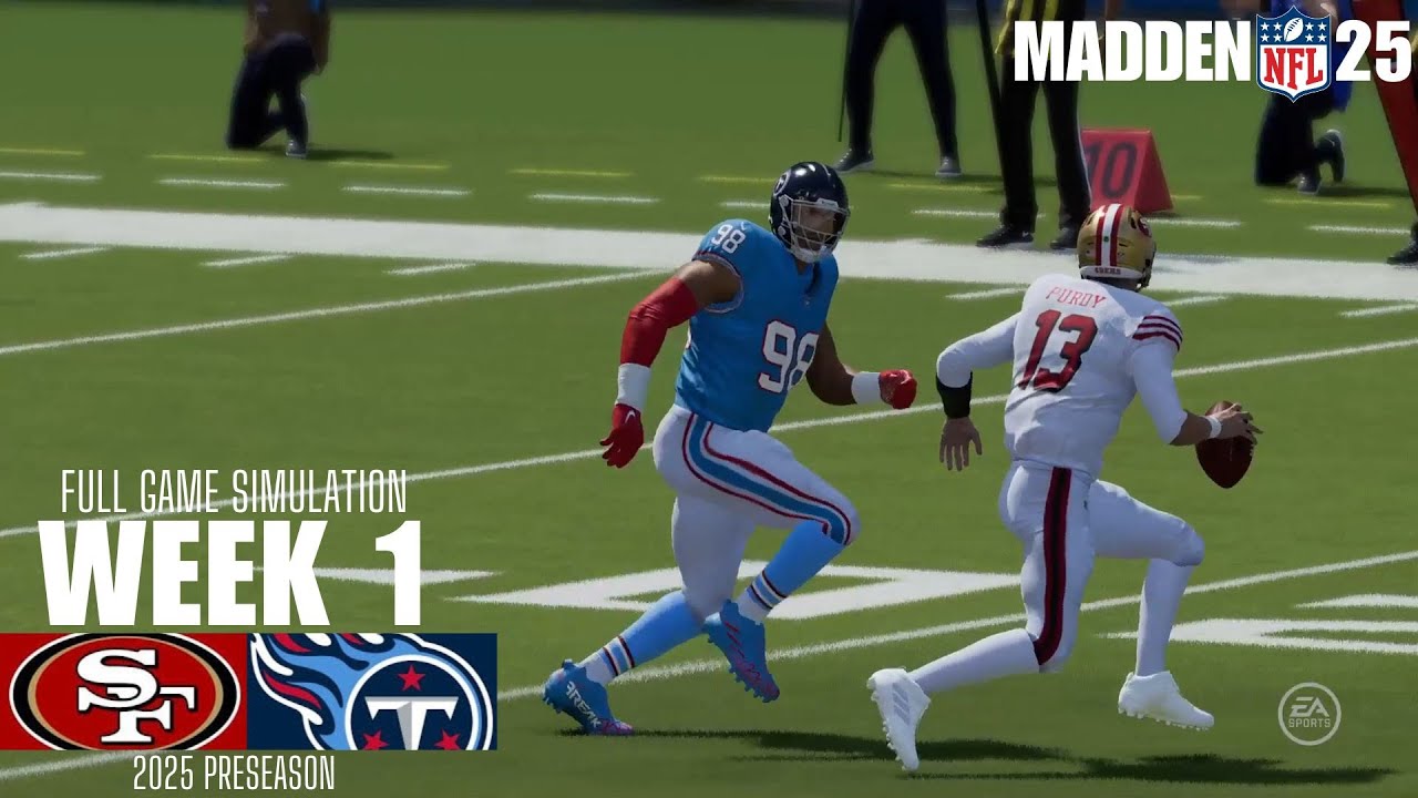 San Francisco 49ers vs. Tennessee Titans | Madden NFL 25 Roster ...