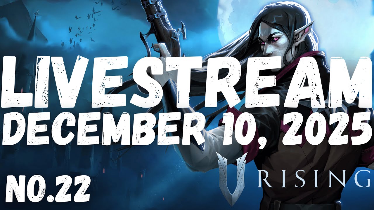 Charging Batteries and Increasing My Gear Rank in V RISING | 12/10/25 ...