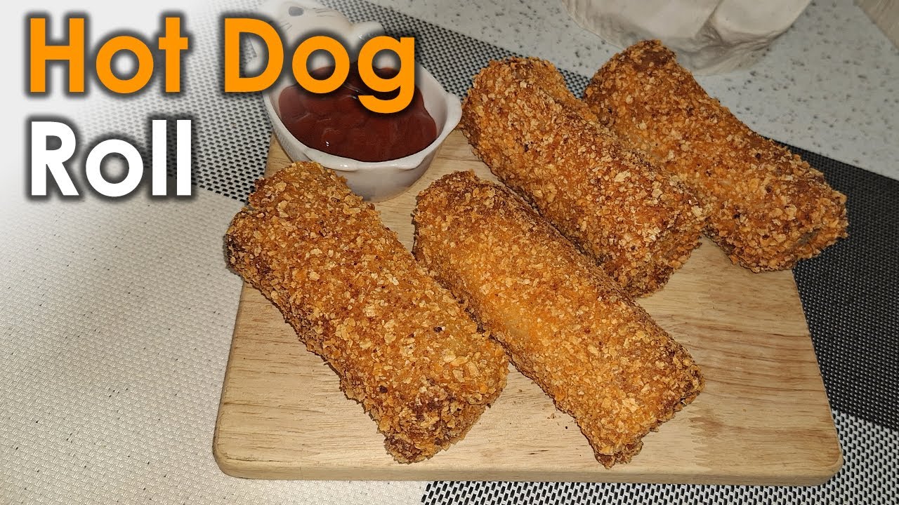 Quick hot dog roll - YouTube