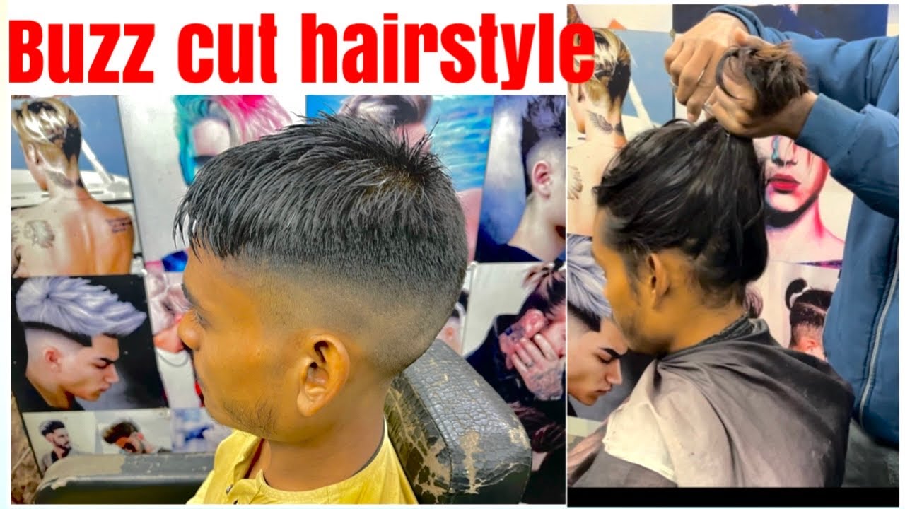 BUZZ CUT HAIRSTYLE BEST HAIRCUT HOW TO MANS BABLU salon - YouTube