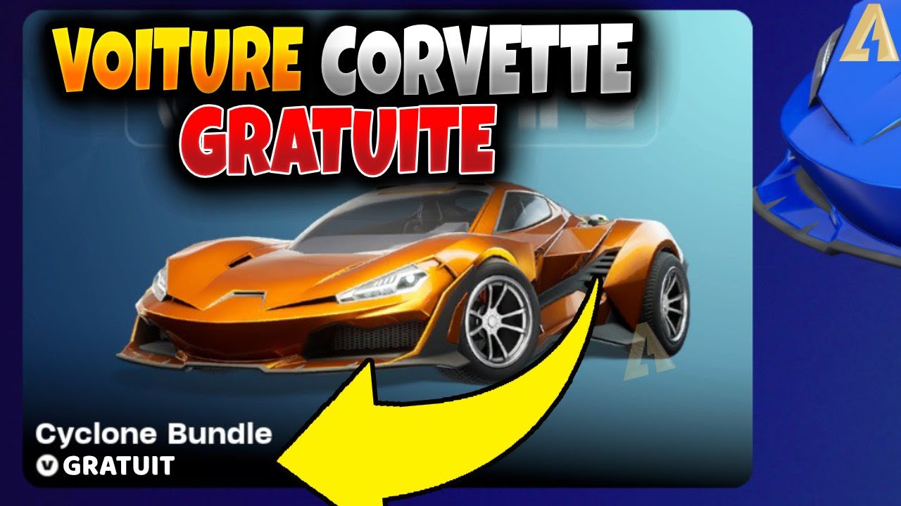 Nouvelle Voiture CORVETTE GRATUITE sur Fortnite Super - YouTube