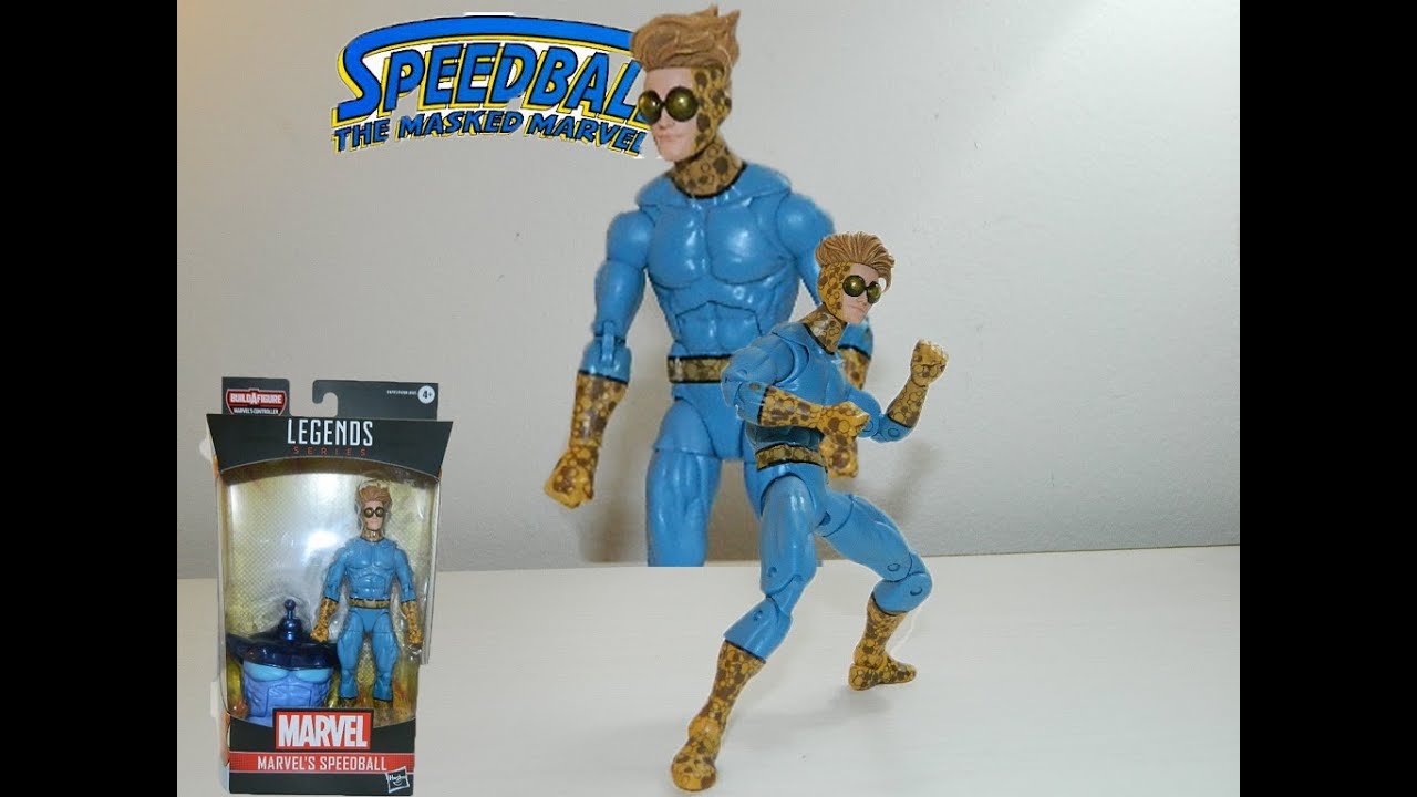 TOY REVIEW Marvel Legends Speedball (Marvel Comics) - YouTube