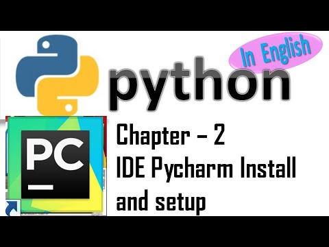 Python Tutorial Pycharm IDE Installation and setup chapter 2 English ...