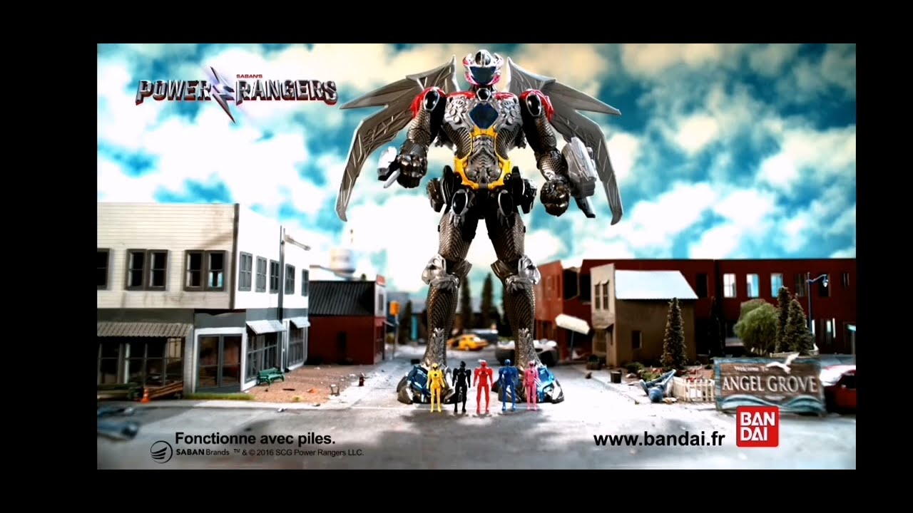 French Bandai Power Rangers Movie 2017 Toy Commercials - YouTube