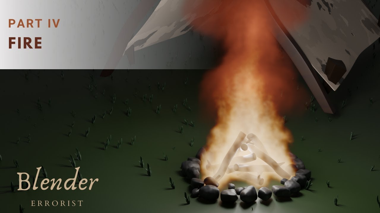 Fire and Smoke Simulation Blender Tutorial - Part IV - YouTube
