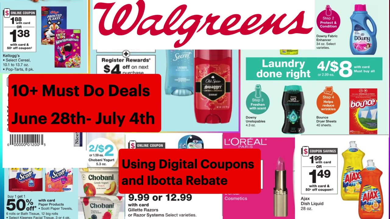 10+ Must Do Deals @Walgreens|June 28-July 04 | Super cheap Deo, Tide ...